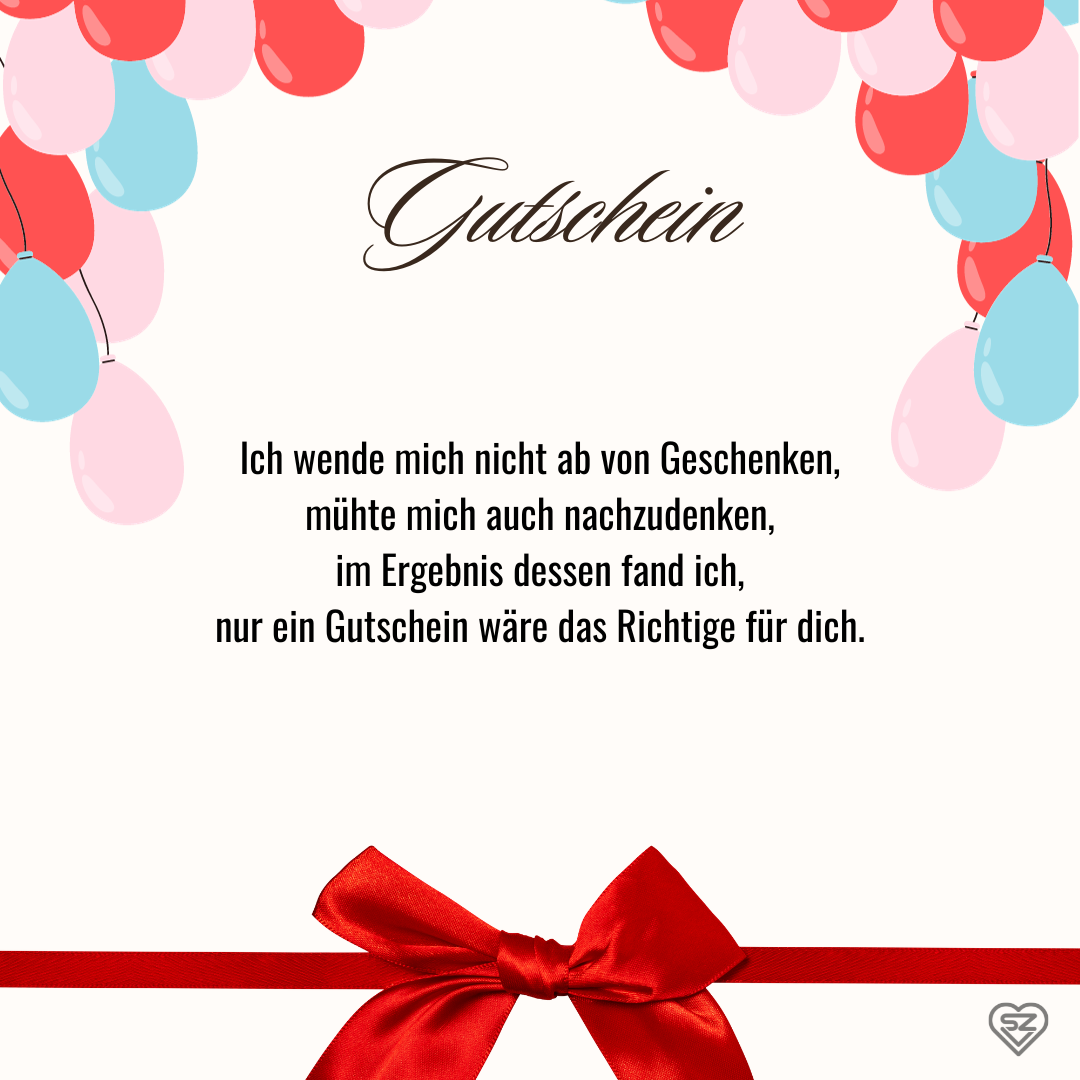 Spruche Fur Gutscheine Zum Geburtstag