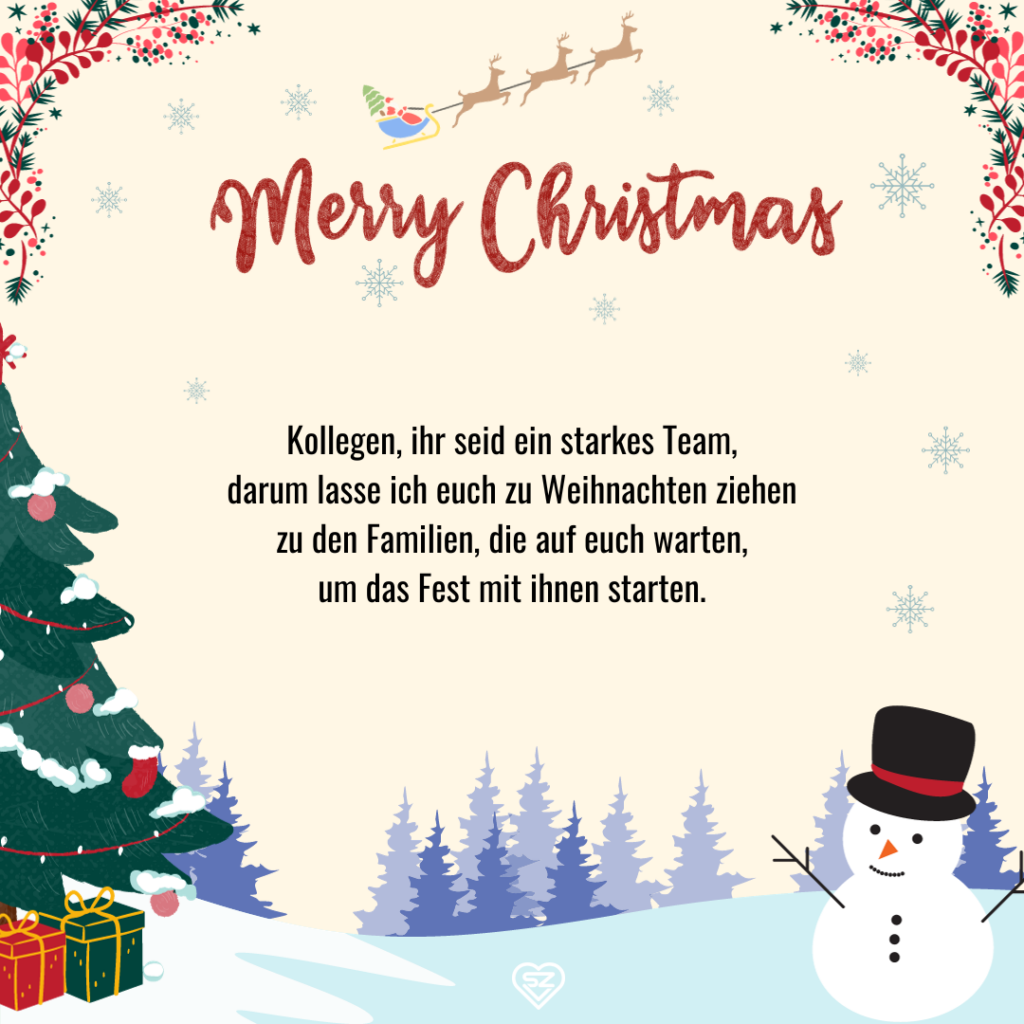 Weihnachtsgrüße Für Kollegen